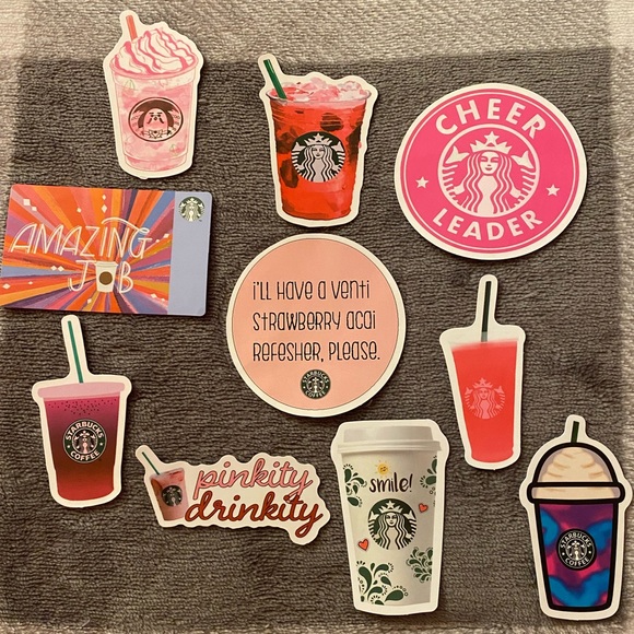 Art | Starbucks Coffee Stickers | Poshmark